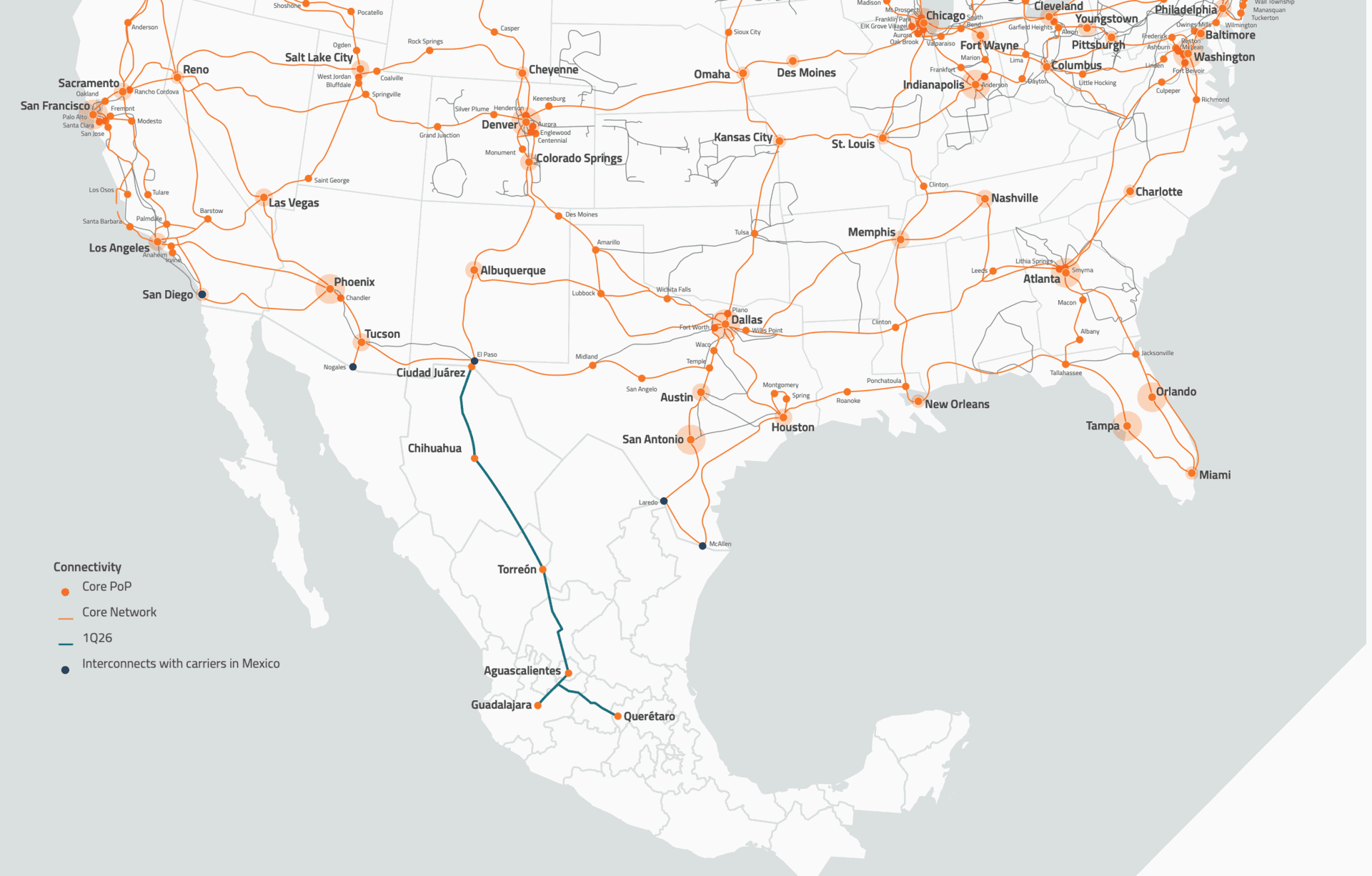 Zayo Bolstering North American Network Reach through Mexico ...